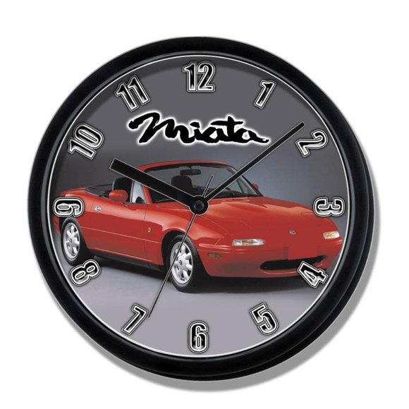 Clock | Wall Decor | Mazda Miata Mx5 Mk Red Clock New | Poshmark